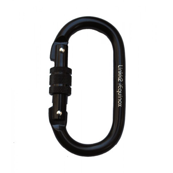 Linkk 2 - Equinox - Steel Carabiner (Screw Gate)